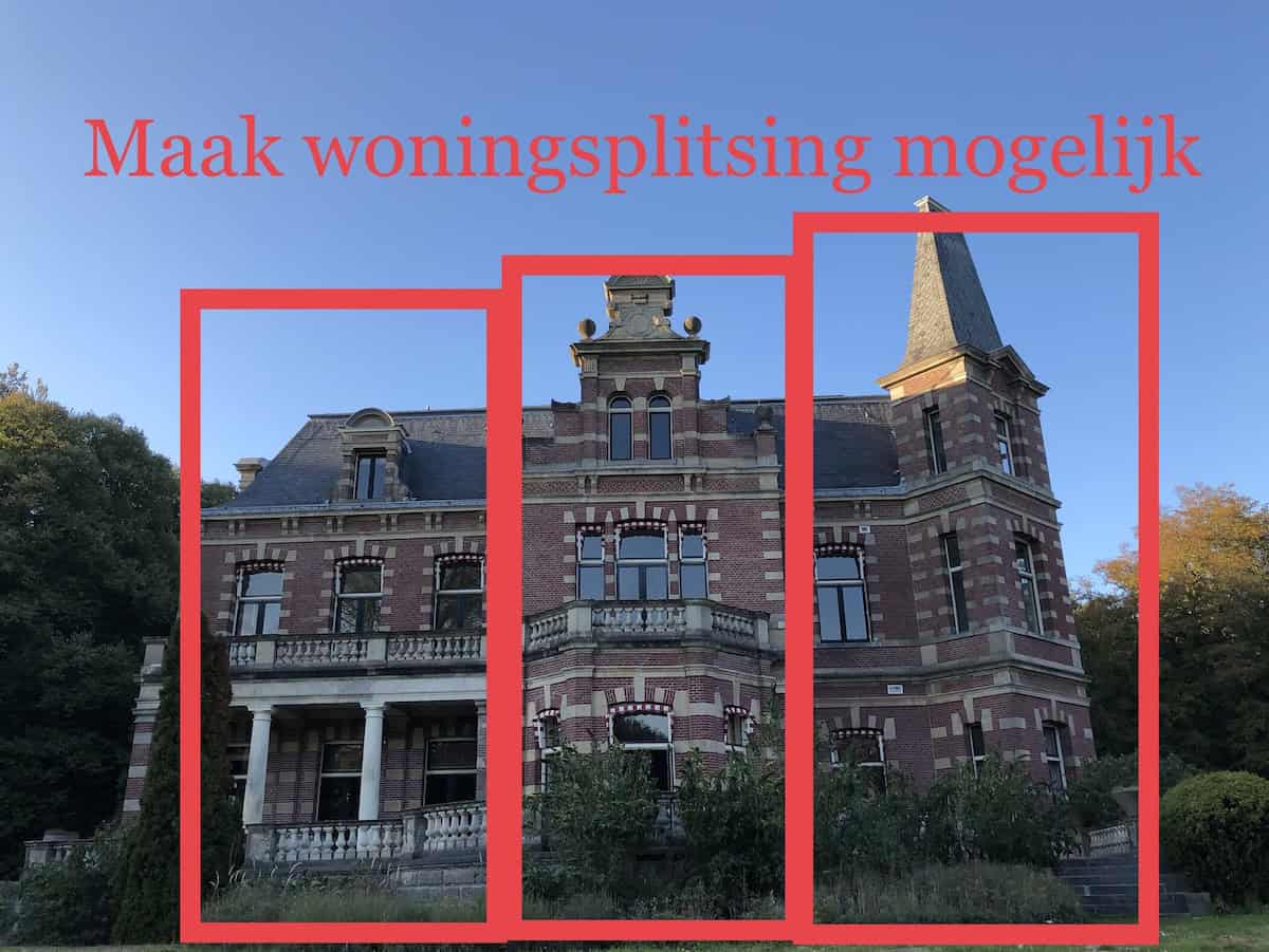 Voorstel woningsplitsing wordt door VVD getorpedeerd - Hart voor ...